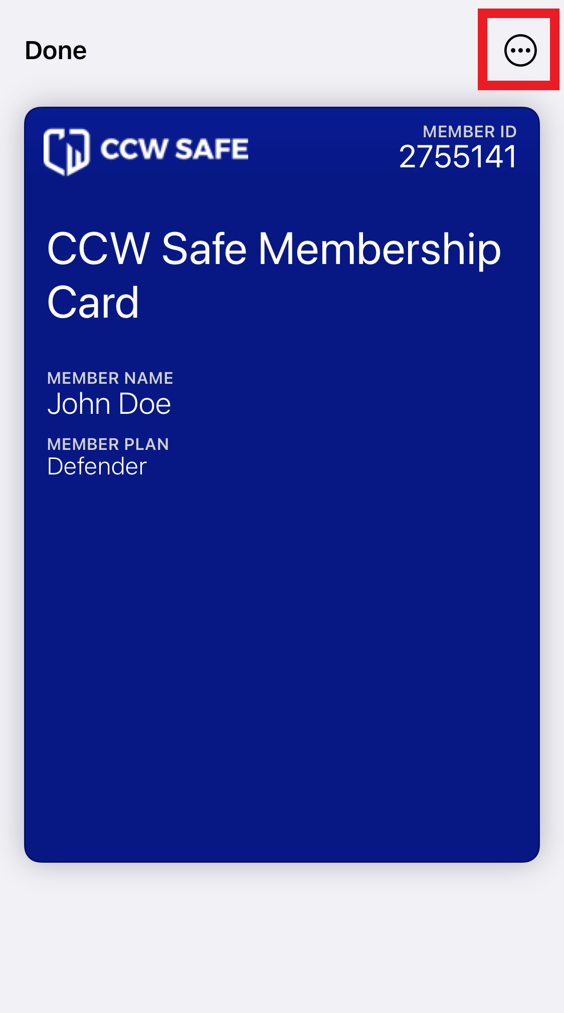 How do I download my digital membership card to my iPhone? – CCWSafe