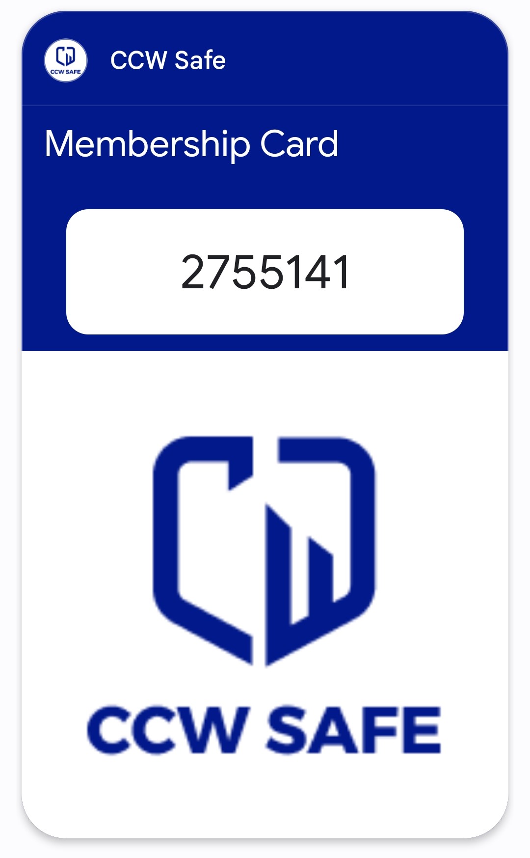 How do I download my digital membership card to my android phone? – CCWSafe